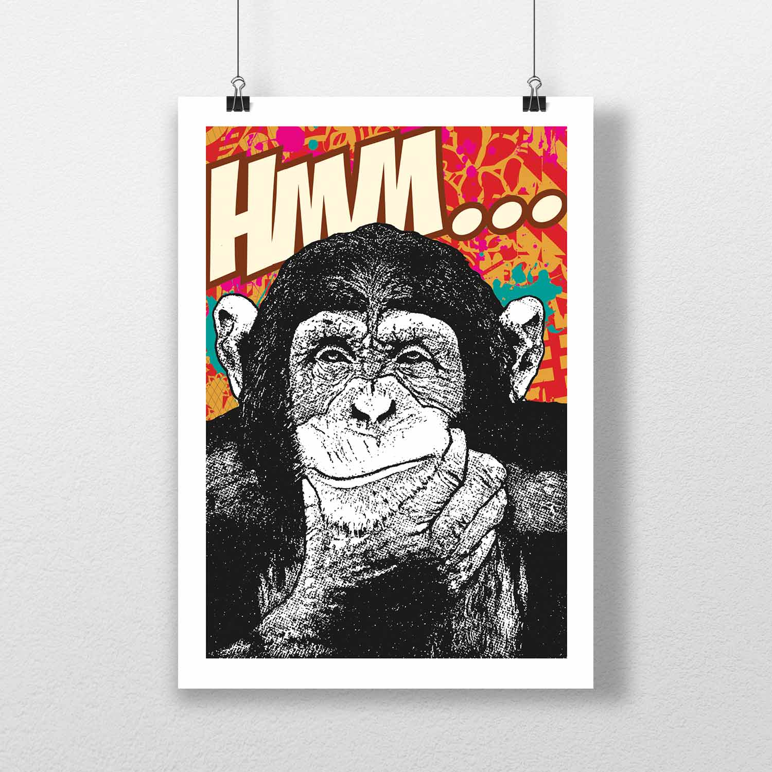 Poster - Monkey Bizz - studiodaboo.com
