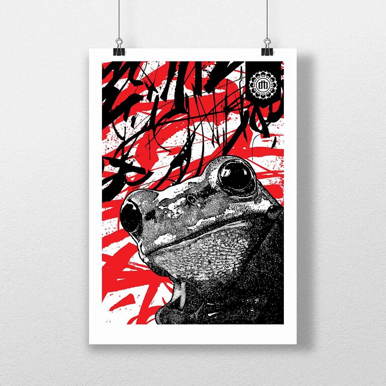 Silkscreen - Ahabesque - studiodaboo.com