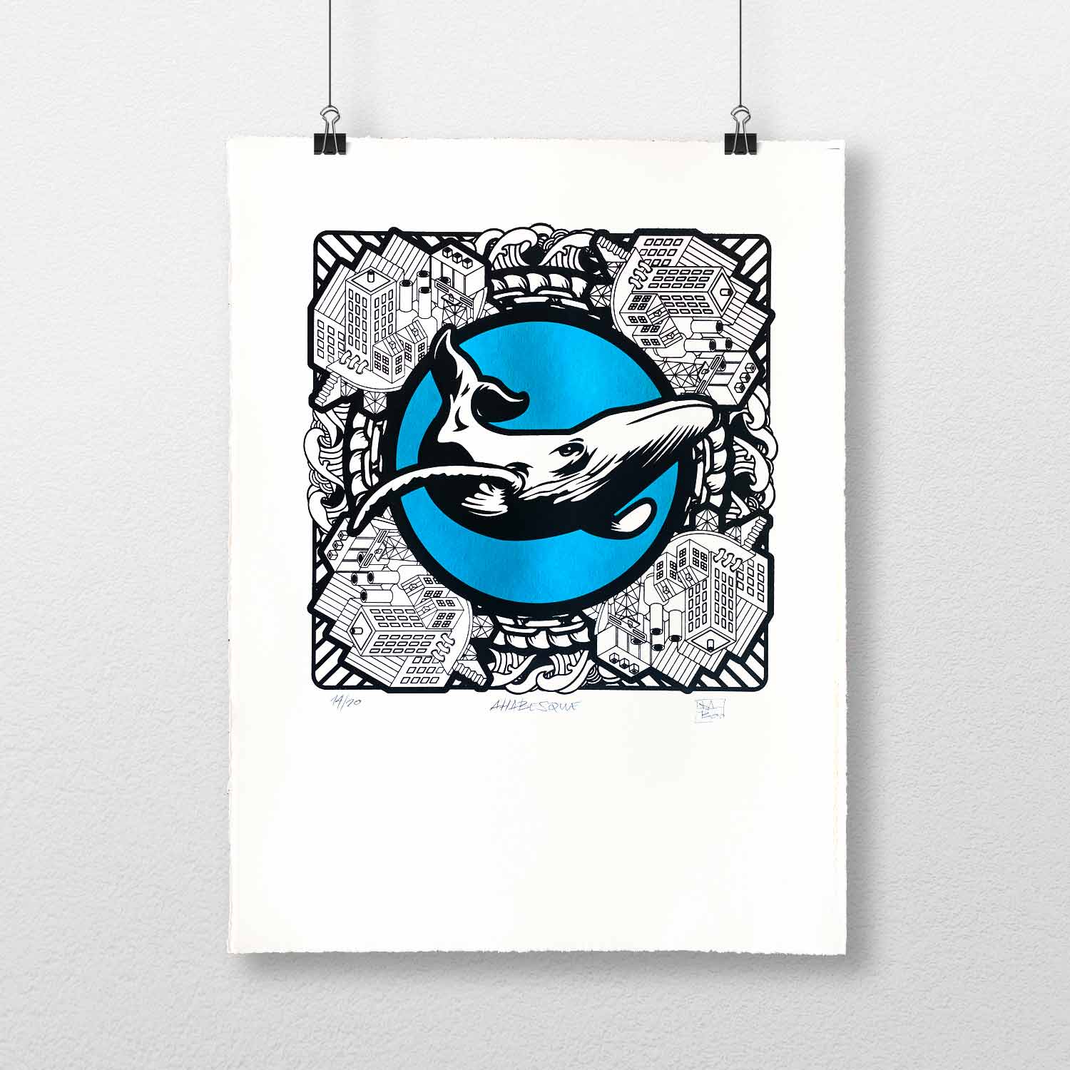 Silkscreen - Ahabesque - studiodaboo.com